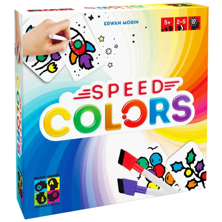 Gioco da Tavolo - Speed Colors gioco di memoria disegni da colorare